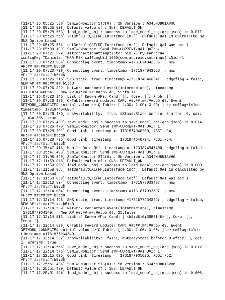 SemIWCMonitor Network Log Analysis | PDF | Computer File Formats ...