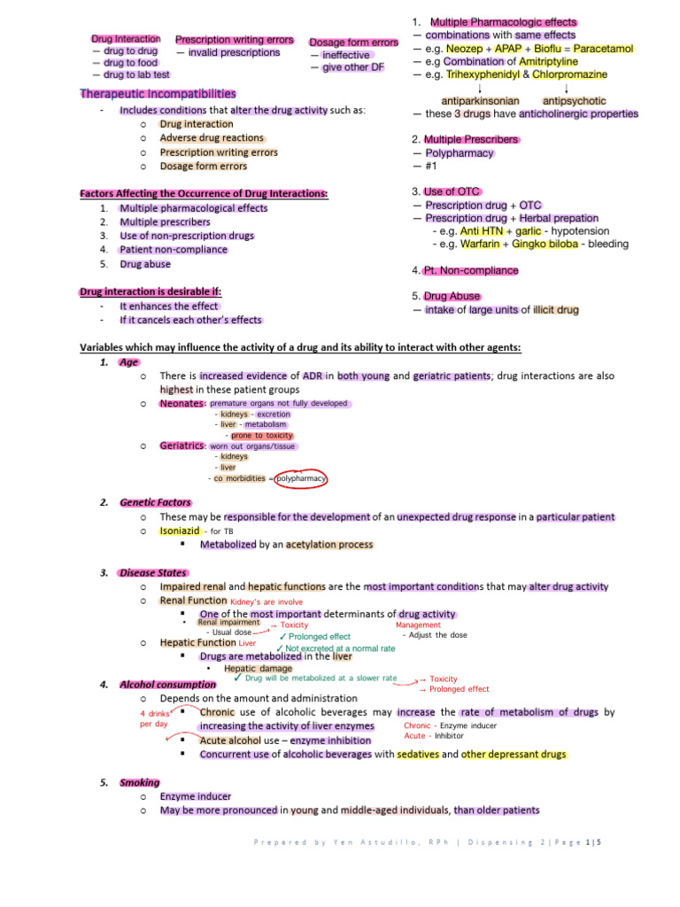 Disp 2 Lec(6) | PDF | Pharmaceutical Sciences | Drugs