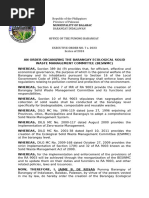 2 EO-Organization-of-Enforcement-Team | PDF | Municipal Solid Waste | Government