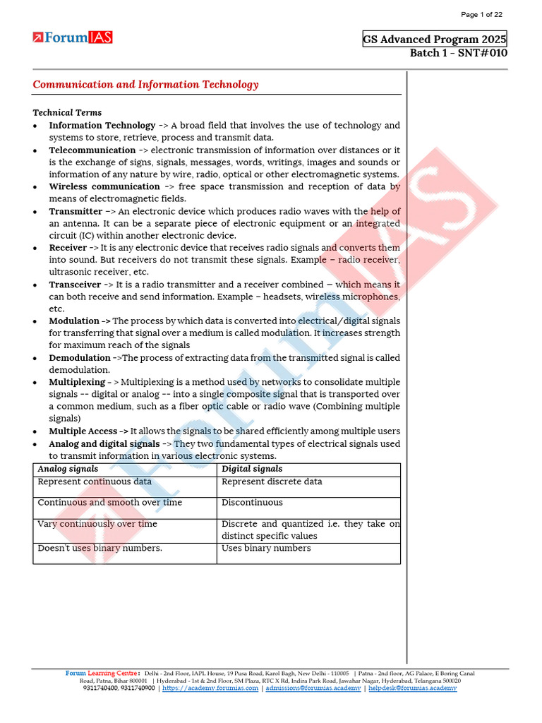 SNT 10 Communication and Information Technology | PDF | Software As A ...