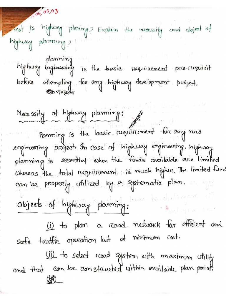 Highway Alignment and Survey | PDF