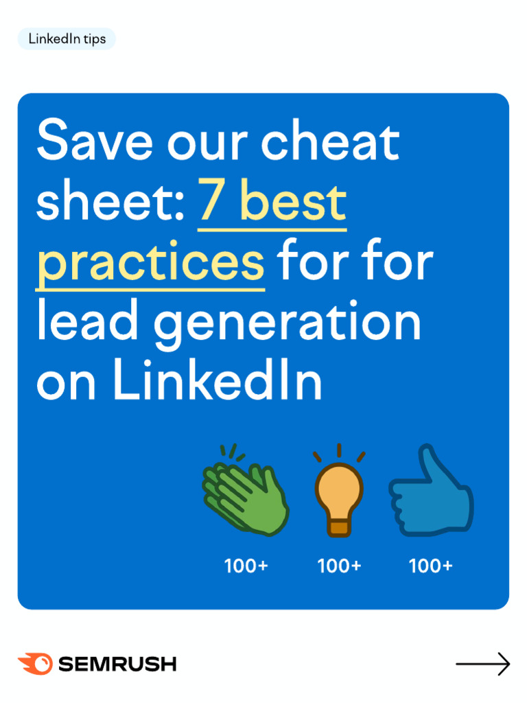 LinkedIn Lead Generation Tips | PDF | Linked In | Promotion And ...