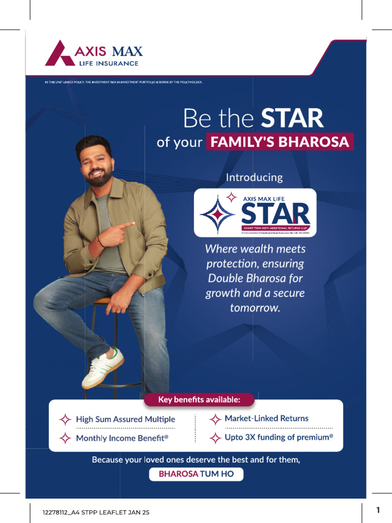 Axis Max Life STAR ULIP Leaflet. | PDF