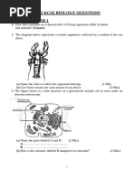 Wakisha Uce Biology Practical Paper Two | PDF