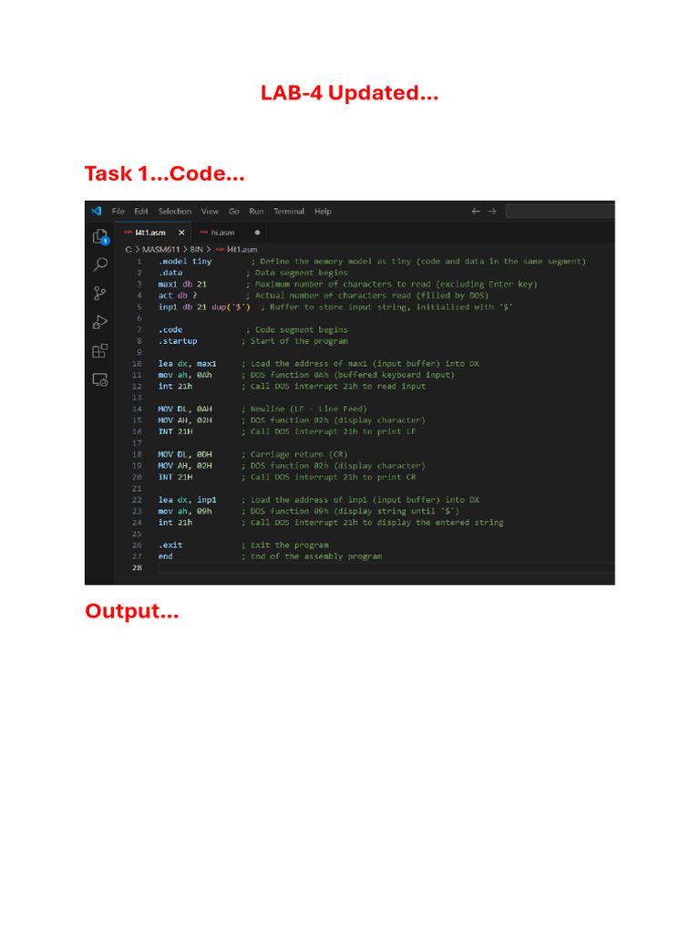 LAB 4 Updated - MuP Solutions 2025 | PDF | String (Computer Science) | Password