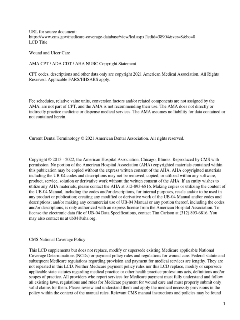 207048 | PDF | Wound | Chronic Condition