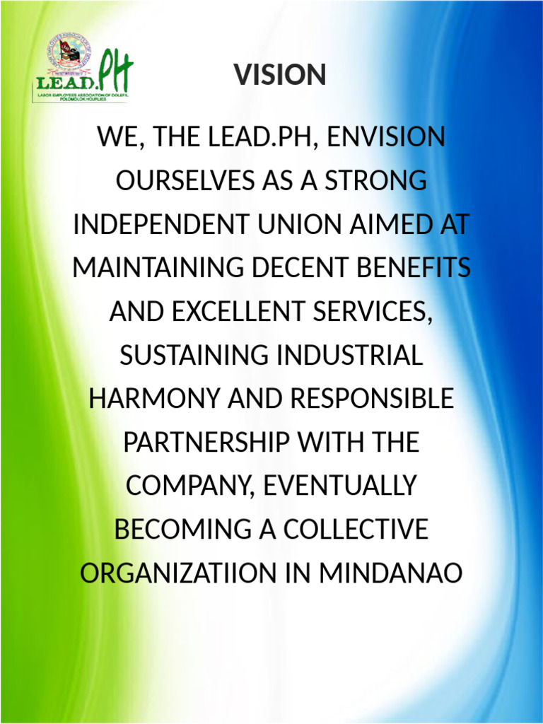 Mission Vision | PDF