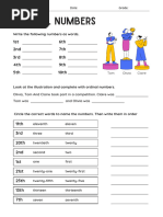 Numbers 10-100 Worksheets | PDF