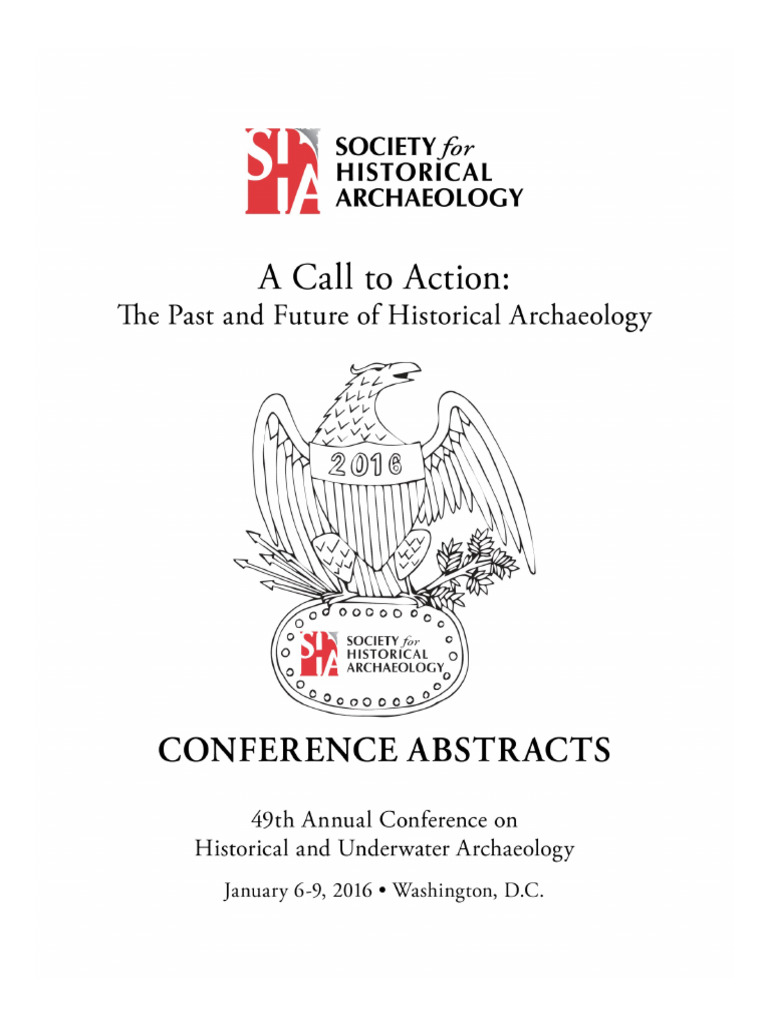 Abstract Book Final 10116 | PDF | Archaeology