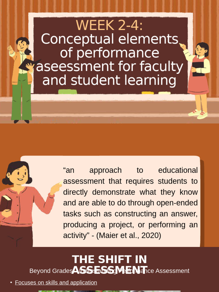 Performance Assessment Strategies for Learning | PDF | Educational ...