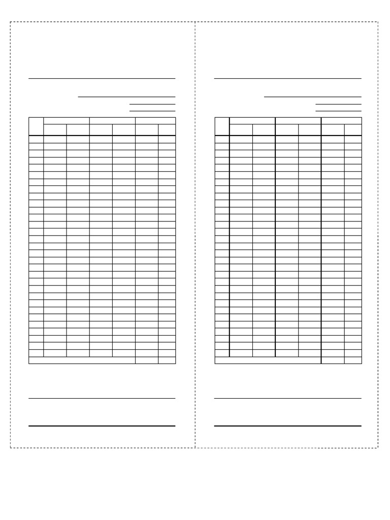 CSC Form No 48 Daily Time Record DTR PDF Free | PDF