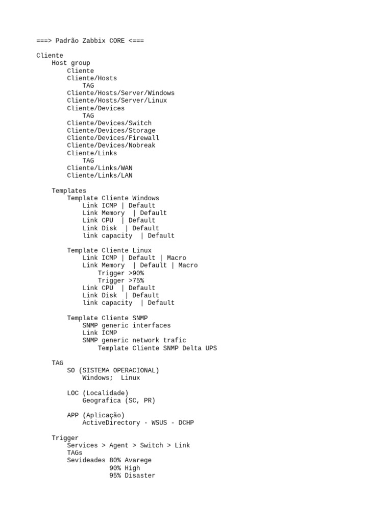 Zabbix Configuration Guide | PDF