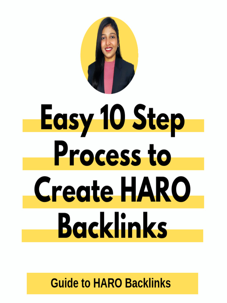 The Ultimate Process For Creating HARO Backlinks | PDF