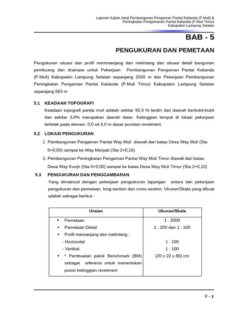Pengukuran Dan Pemetaan | PDF