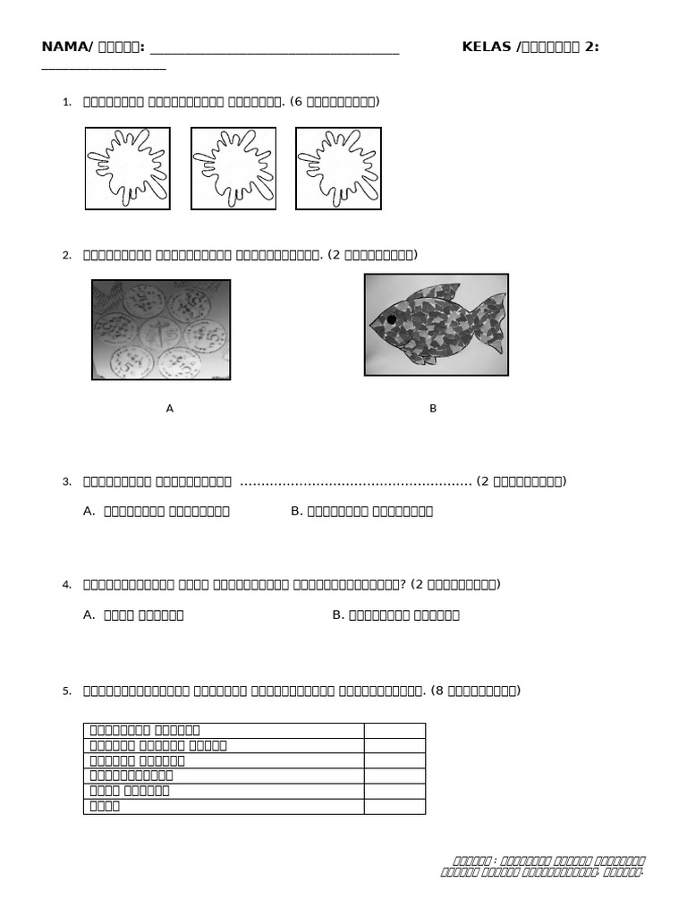 PSV Tahun 2 K1 & K2 (1) | PDF