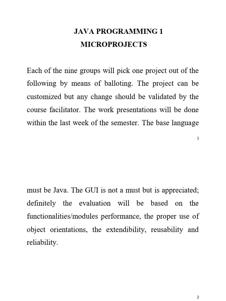 JAVA Prog 1 Projects | PDF | Banks | Libraries