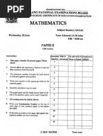 Msce Maths Paper 1 | PDF | Geometry | Mathematical Concepts