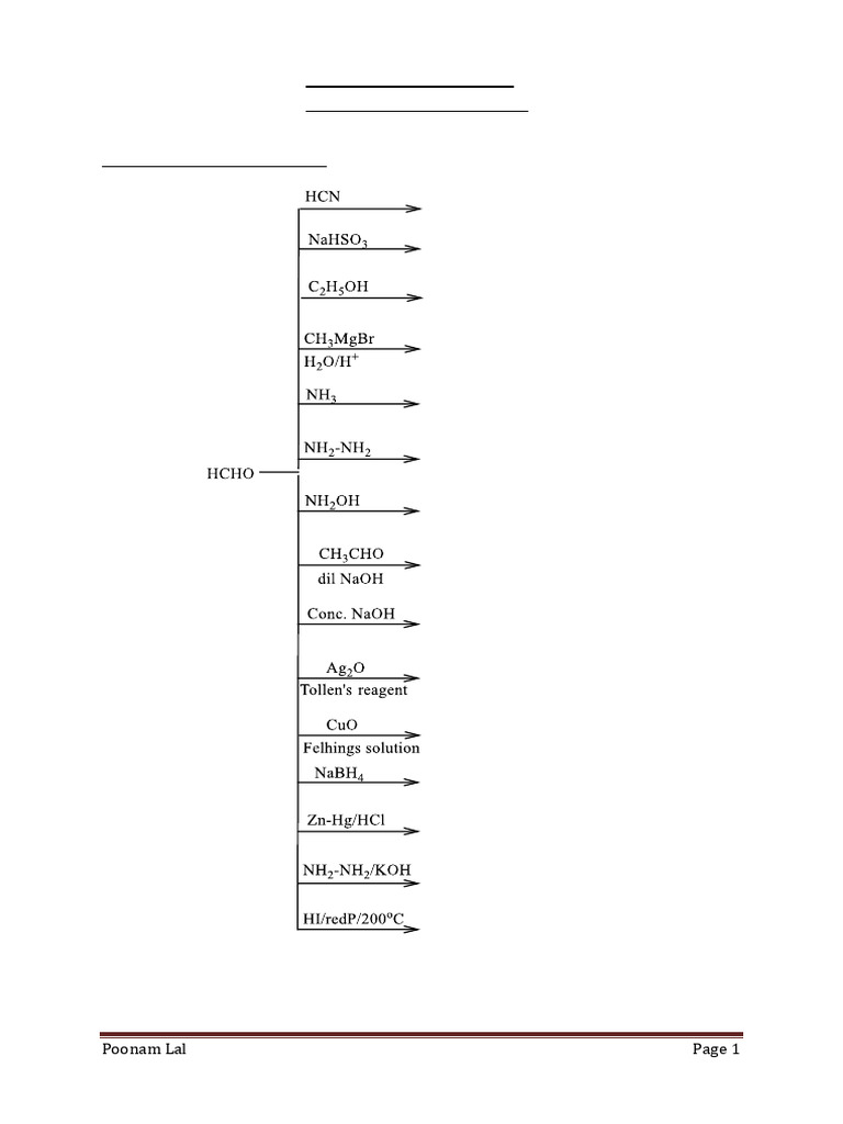 Conversions Involving Ethane Nitrile | PDF | Ethanol | Acetic Acid