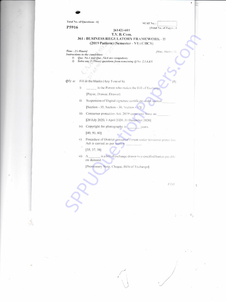 commerce_bcom_semester-6_2023_november_business-regulatory-framework-ii-2019-pattern | PDF