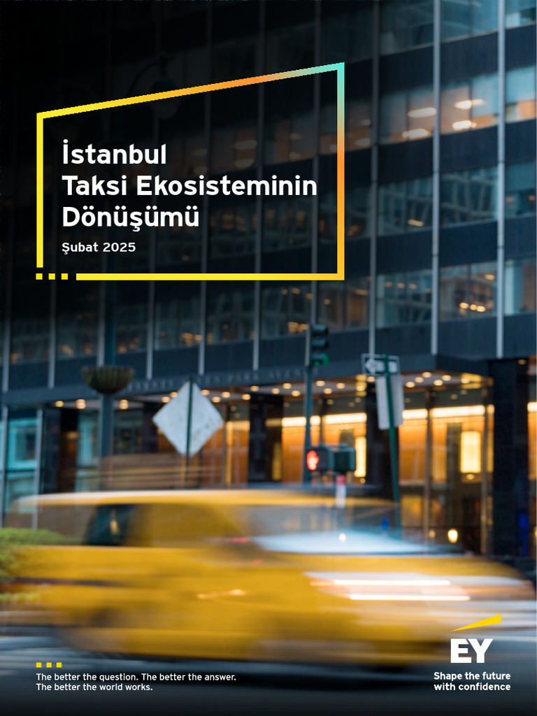 EY Istanbul Taxi Study 2025 - (Turkish Version) | PDF