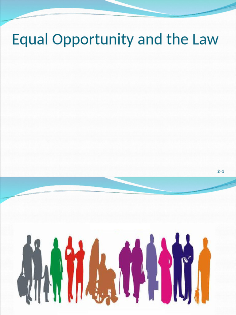 Understanding Equal Employment Opportunity Laws | PDF | Civil Rights ...