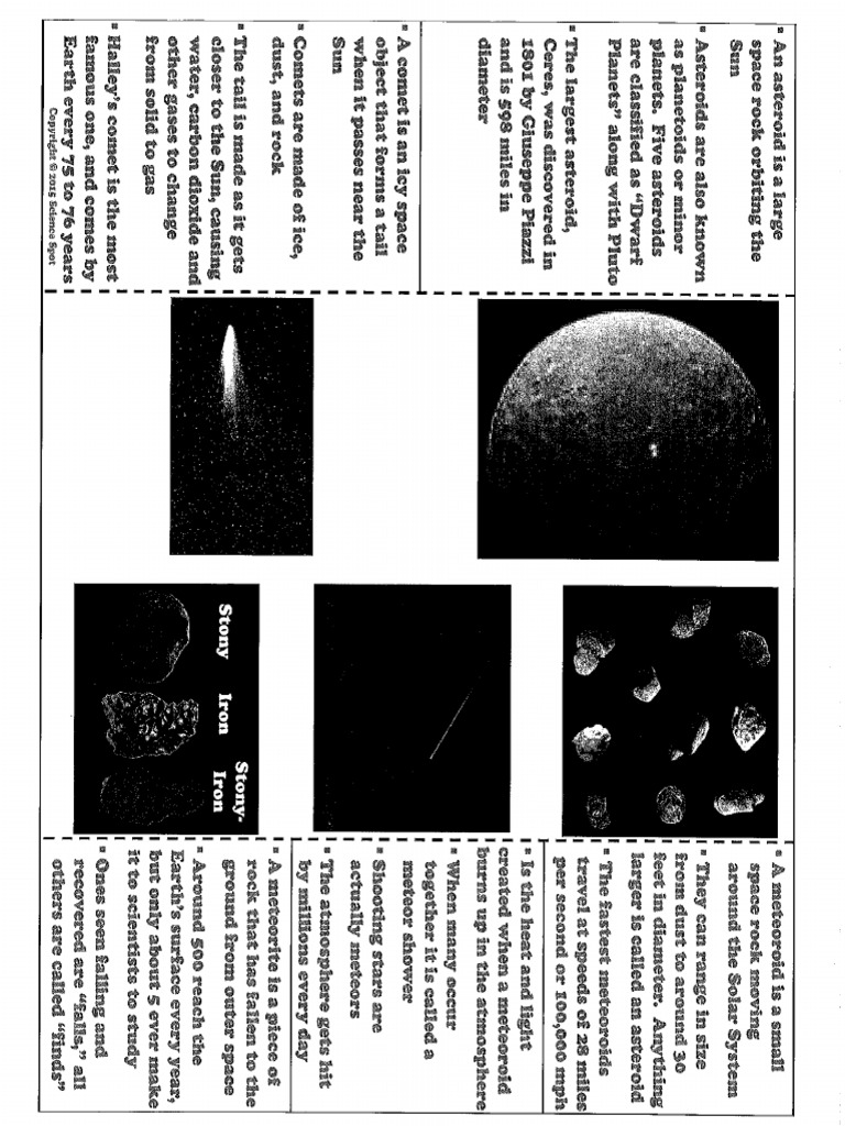 Asteroids | PDF