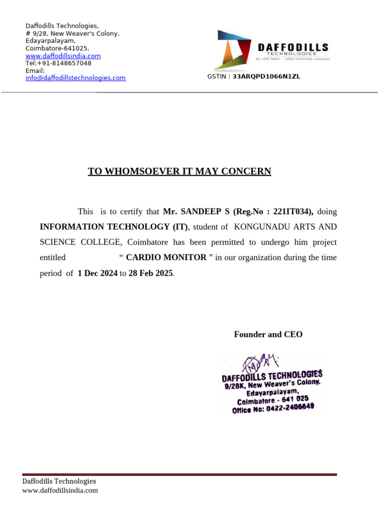 Sandeep project | PDF