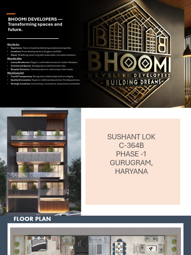 Bhoomi SushantLok noCONTACT | PDF