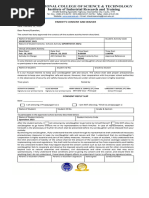 FORM-R-03 (Campus Stay Out) | PDF | Government And Personhood