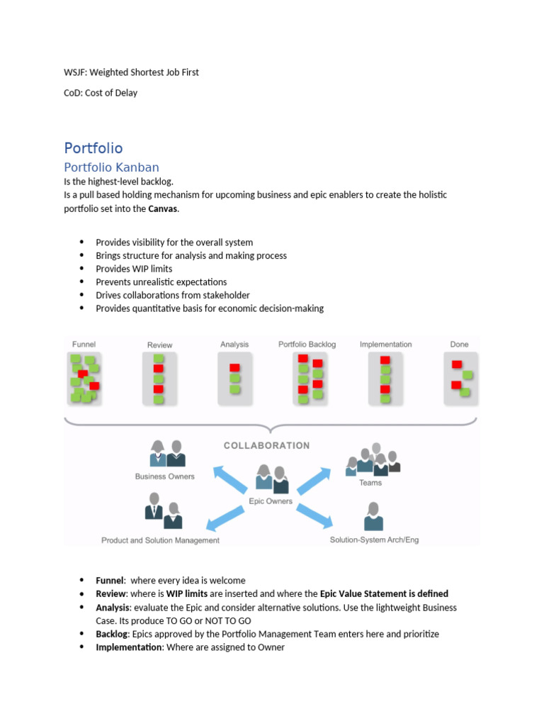 Portfolio Kanban & DevOps Optimization | PDF