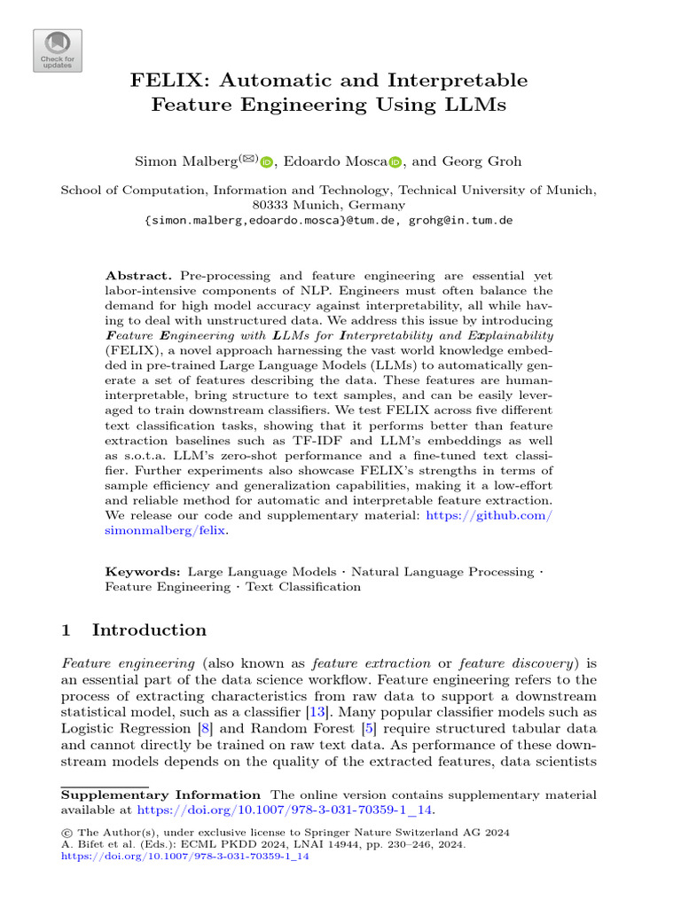 LLM-Driven Feature Engineering | PDF | Cluster Analysis | Experiment