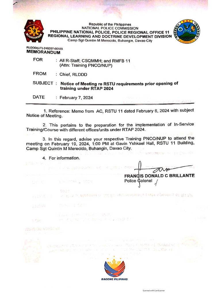 Notice of MTG RSTU 2024 | PDF