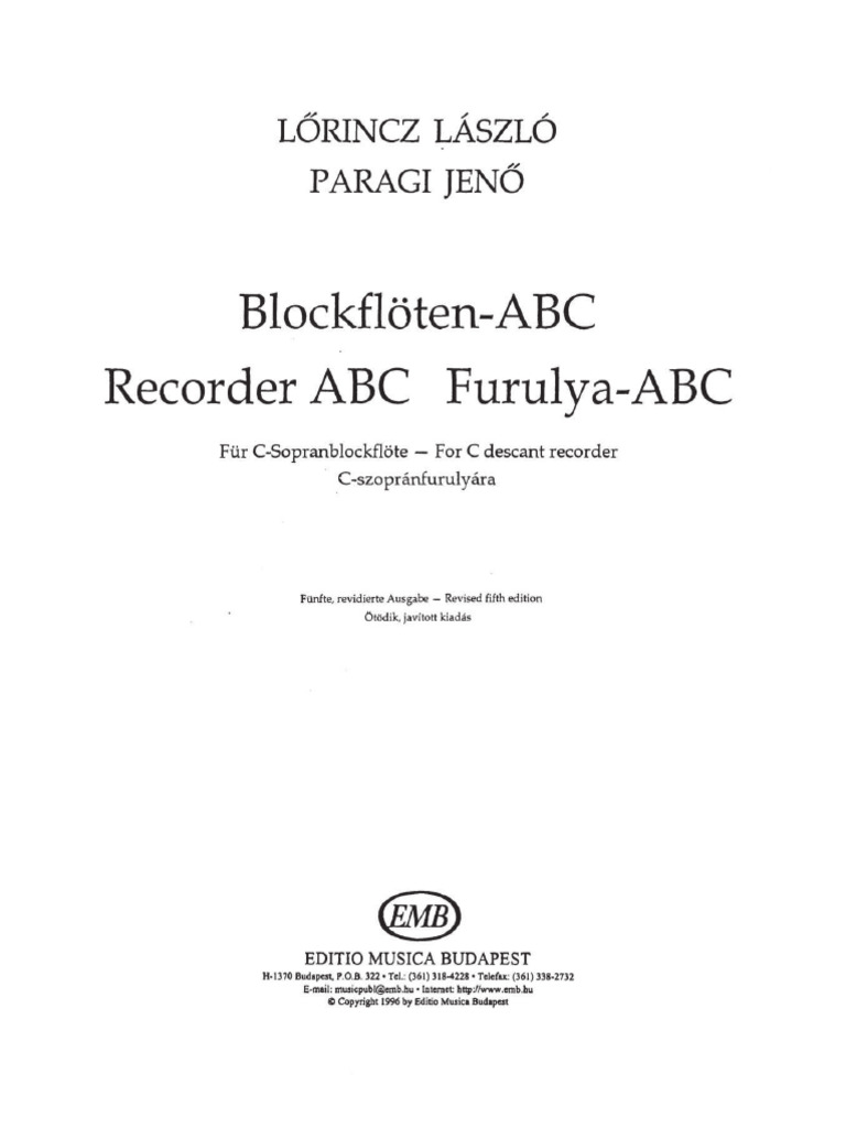 Material Complementario Flauta Dulce I | PDF