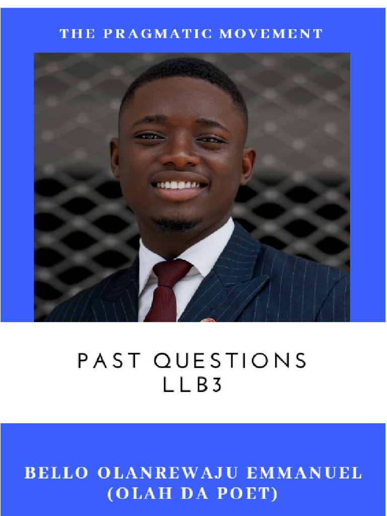 Gentries Past Questions-1 | PDF