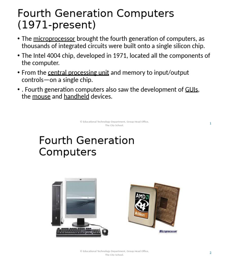 Third GENERATION of Computer | PDF