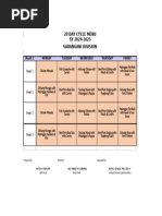 Mess Menu For Boys Hostel (Nit) | PDF | South Asian Cuisine | Food And ...