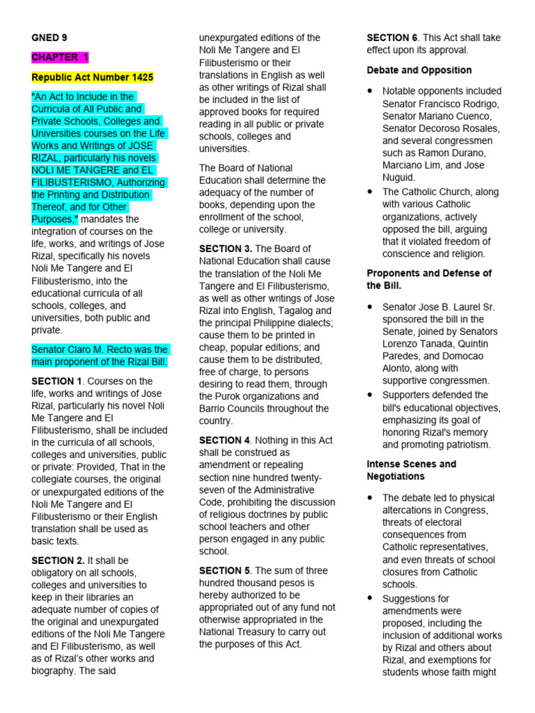 GNED-9.pdf | PDF | Philippines