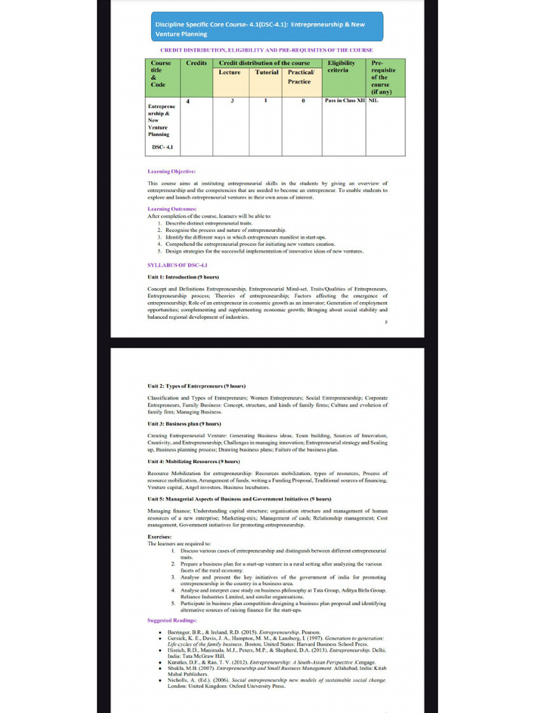 DSC ( (Syllabus) ) | PDF