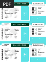American Airlines Boarding Pass | PDF