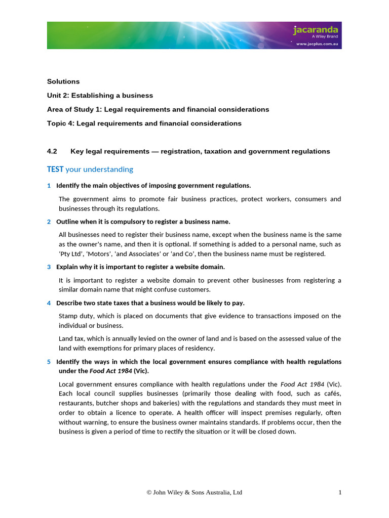 Sol 0951 | PDF | Taxes | Business