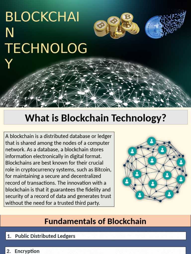 Blockchain Technology ppt project | PDF | Cryptocurrency