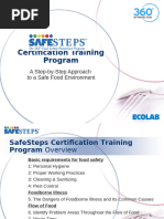 Cleaning Program Sample | PDF | Hygiene | Hand Washing
