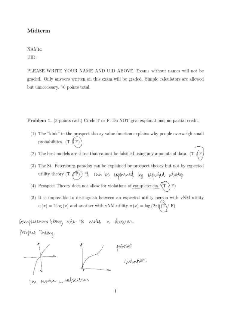 Practice Midterm | PDF