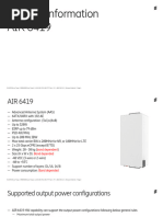 AIR 6419 B41 Datasheet - PA4 | PDF | Mimo | Broadcast Engineering