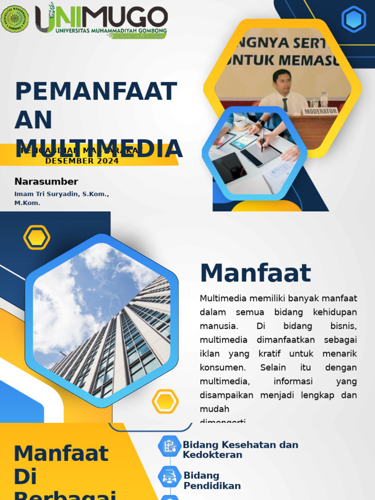 Manfaat Multimedia di Berbagai Bidang | PDF
