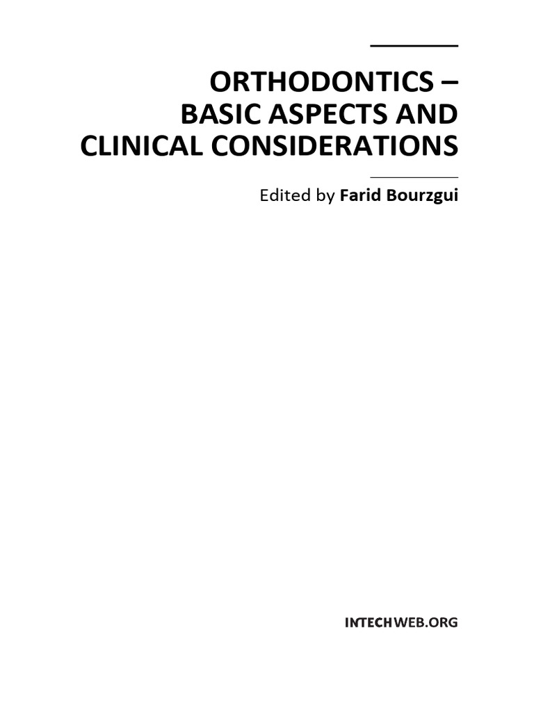 Orthodontics Basic Aspects and Clinical | PDF | Orthodontics | Dental ...
