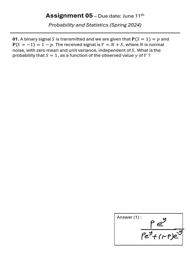 Assign 5 | PDF