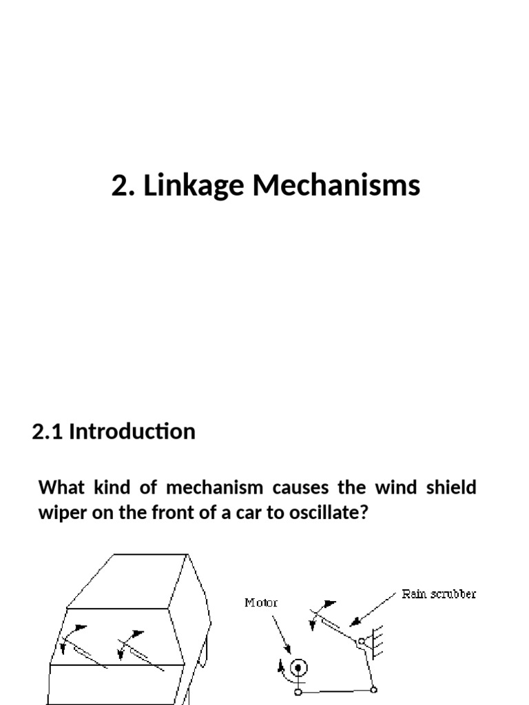 Linkage Mechanisms | PDF