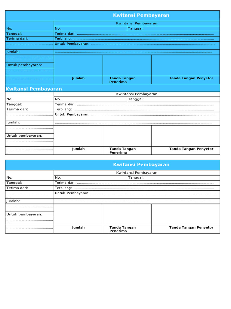 Form Reservasi | PDF