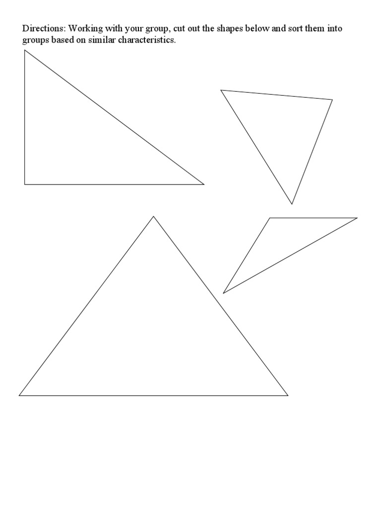 Similar Triangles Student Handout | PDF | Triangle | Angle
